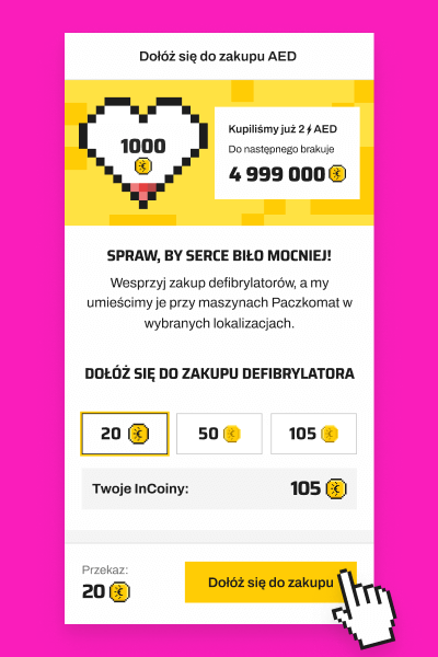 Paczkomat z defibrylatorem AED | InPost