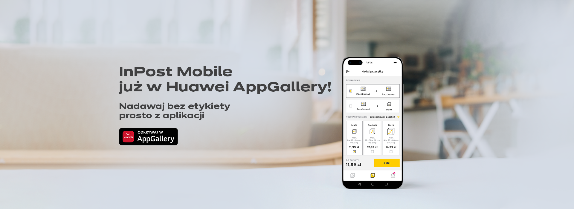 Aplikacja InPost Mobile już w Huawei AppGallery! | InPost