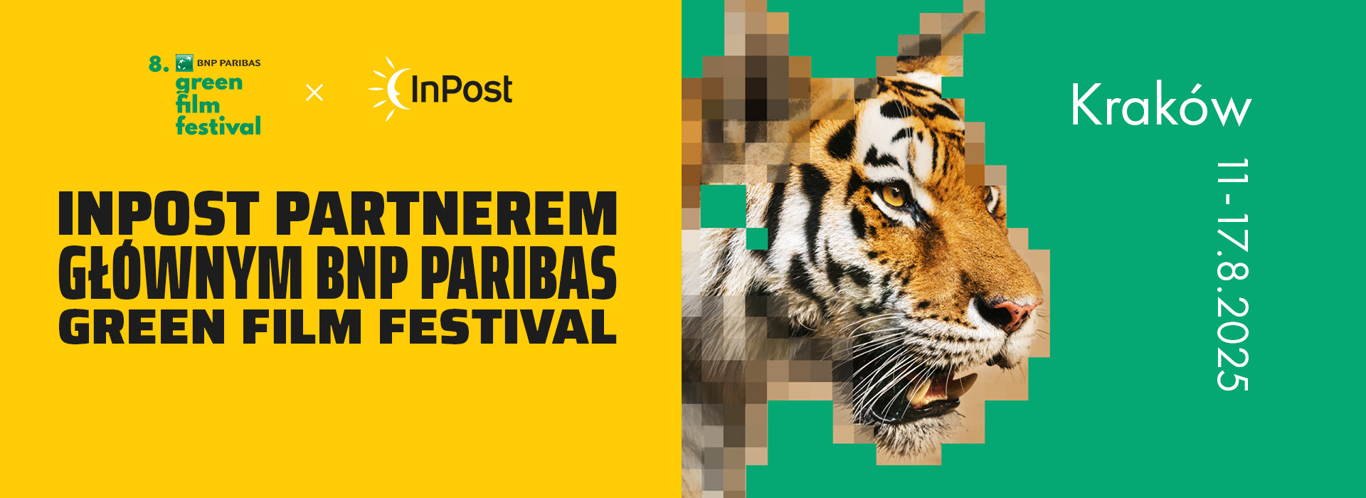 InPost głównym partnerem 8. BNP Paribas Green Film Festival | InPost