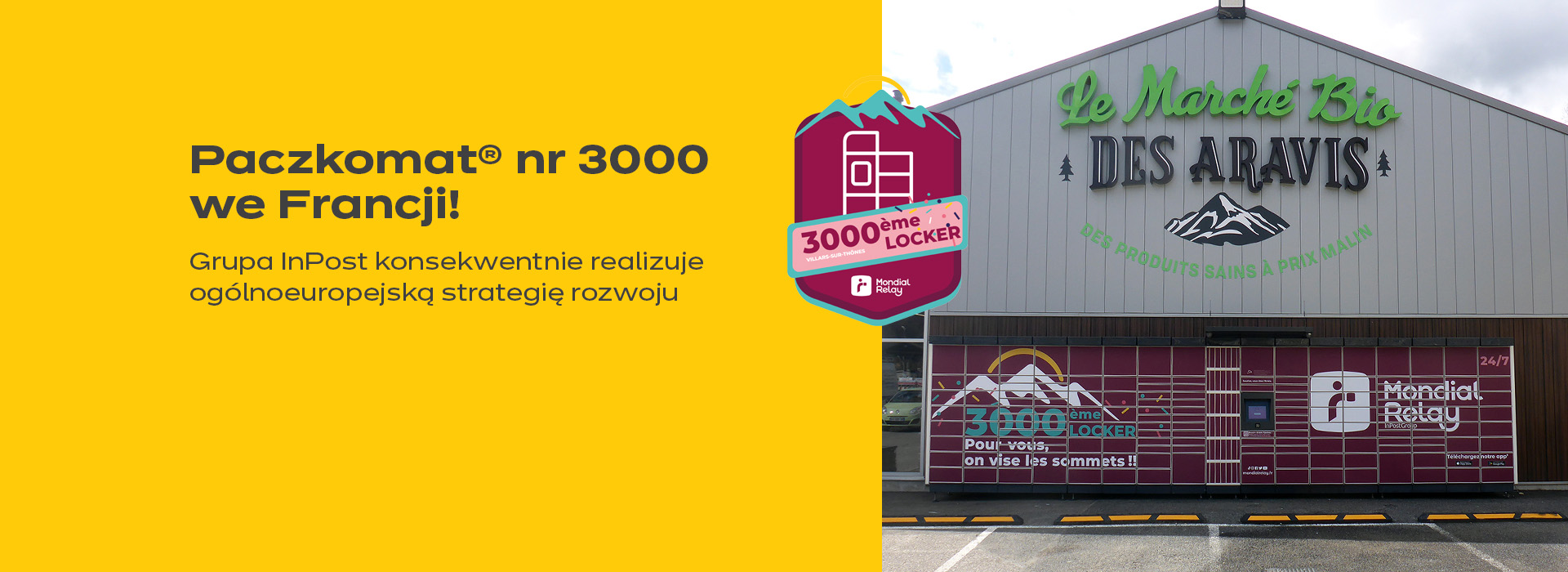 InPost у Франції - Parcel Machine® № 3000 | InPost