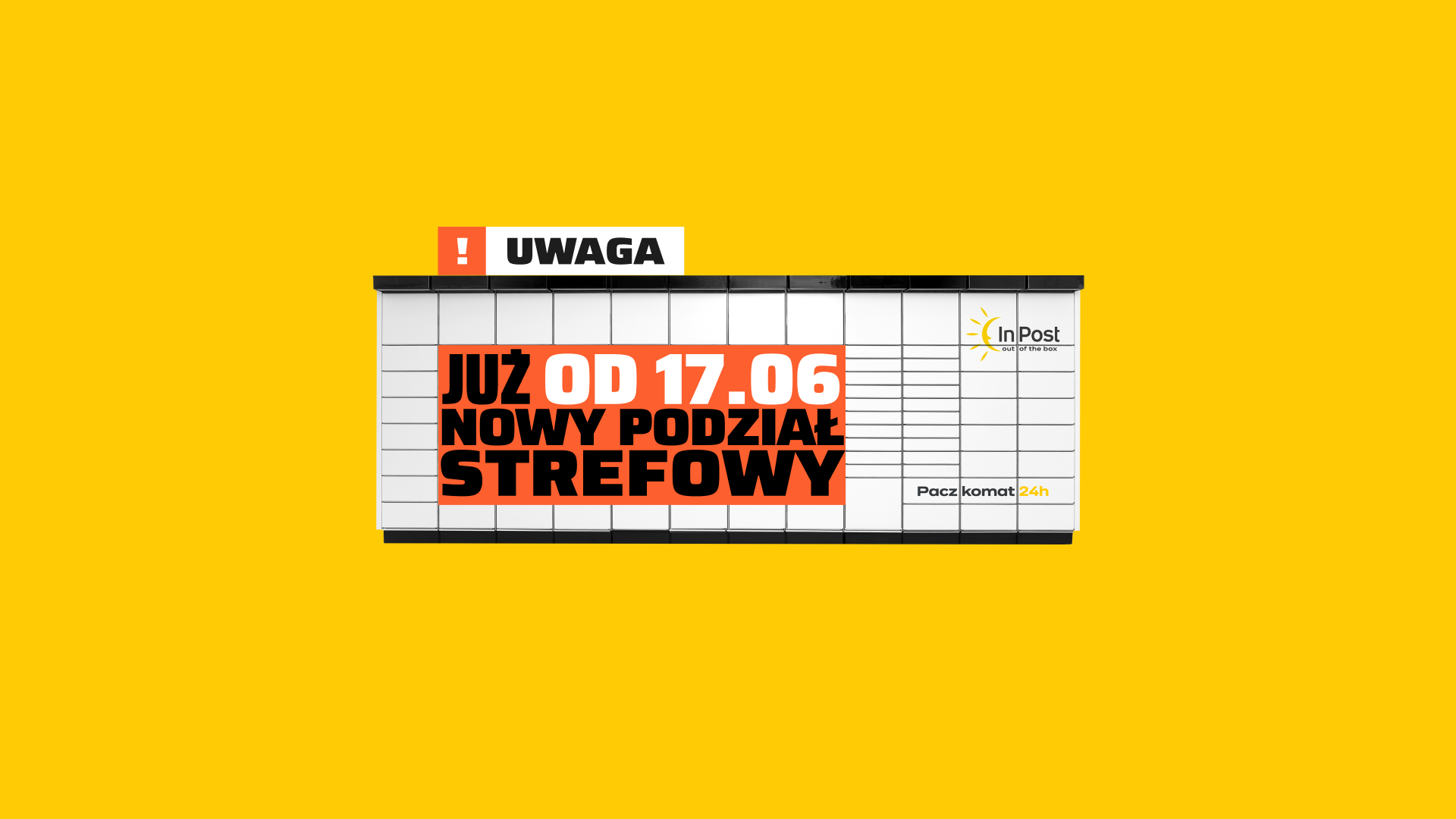 Nowa organizacja podziału strefowego od 17 czerwca 2024 r. | InPost