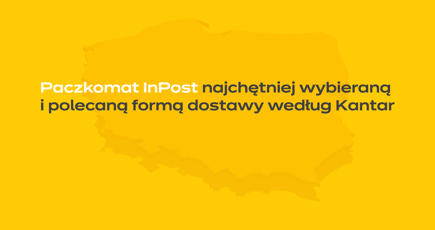 InPost parcel machine the most preferred and recommended form of ...