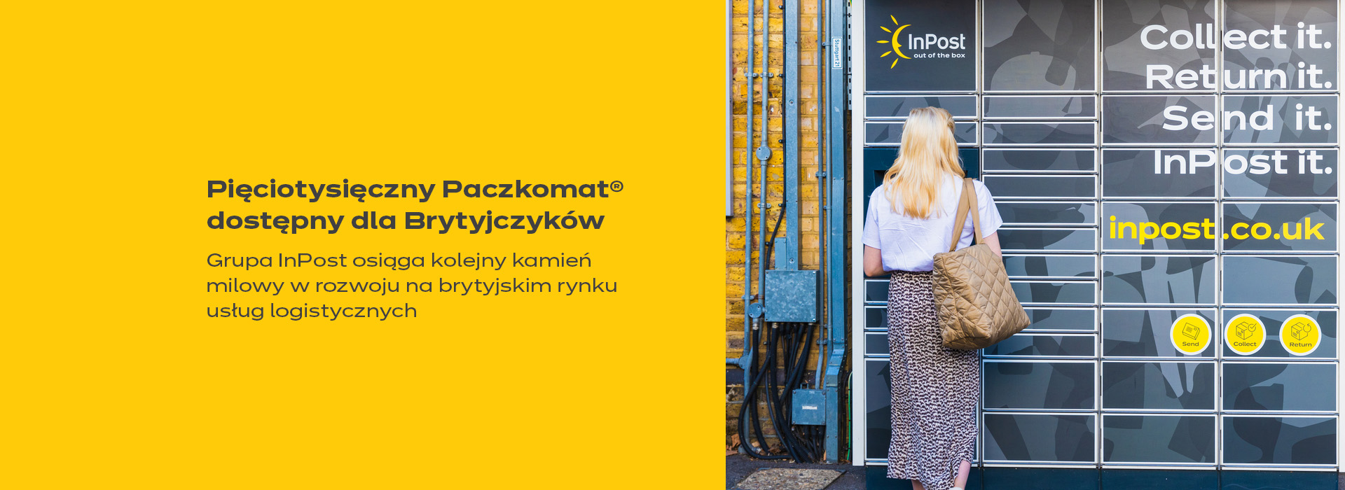 П'ятитисячний Parcel Machine® доступний для британців | InPost