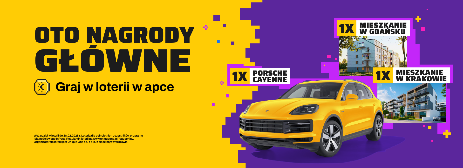 Poznaj nagrody główne w nowej loterii InPost! | InPost
