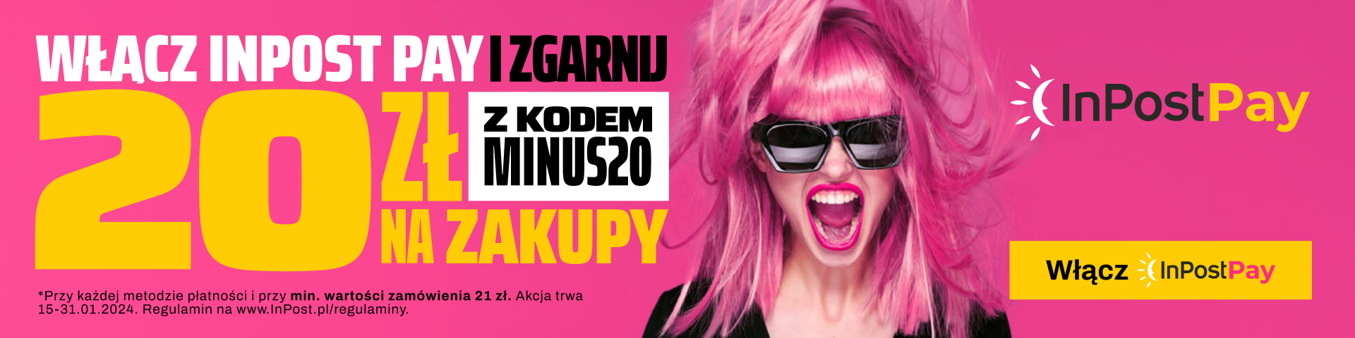 Rabat alert: zrób zakupy z InPost Pay z rabatem -20zł! | InPost