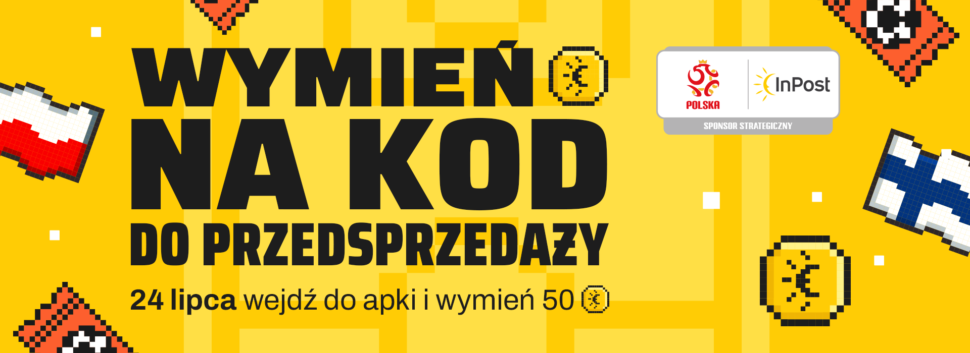 Zdobądź kod do przedsprzedaży biletów na mecz Polska–Finlandia! | InPost